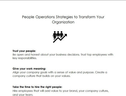 What is People Operations? [Definition, Resource, and FAQs]