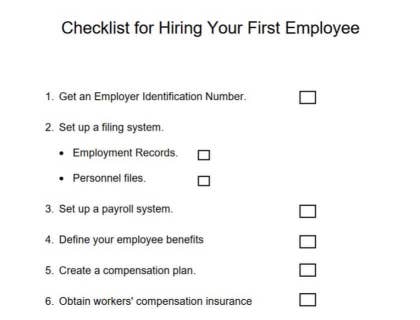 How to Hire Your First Employee