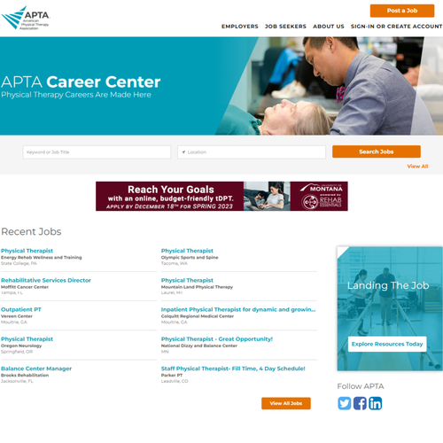 APTA Career Center