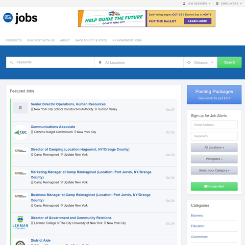 City & State New York Jobs