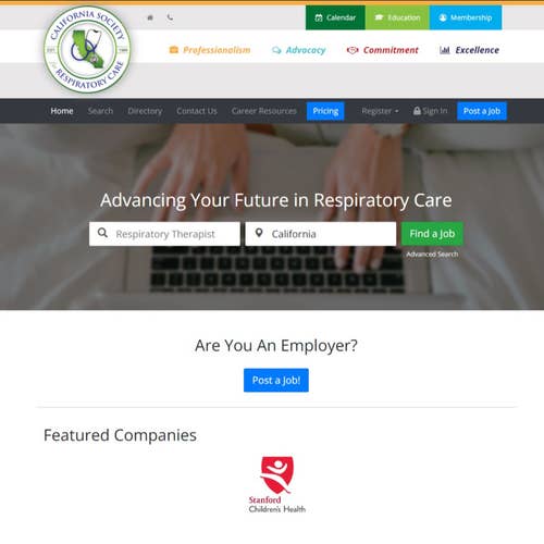 California Society for Respiratory Care Job Board