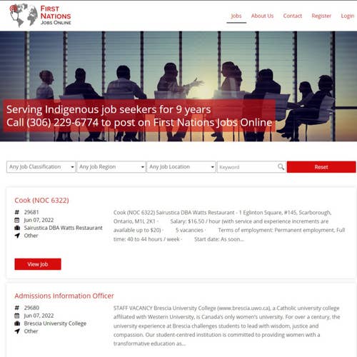 First Nations Jobs Online