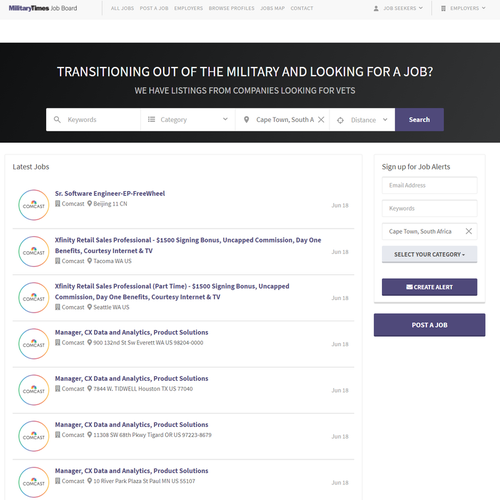 Military Times Job Board