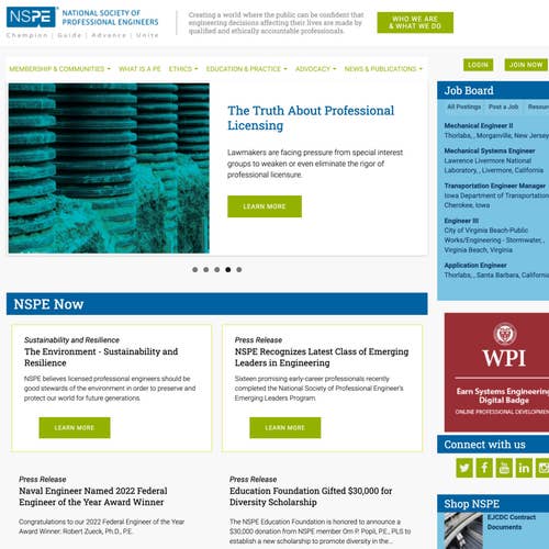 National Society of Professional Engineers (NSPE)