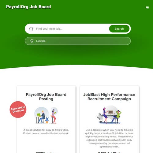 PayrollOrg Job Board