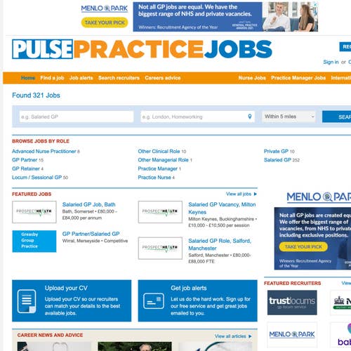 Pulse Practice Jobs