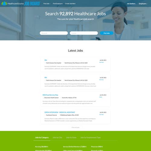 HealthcareSource Job Board