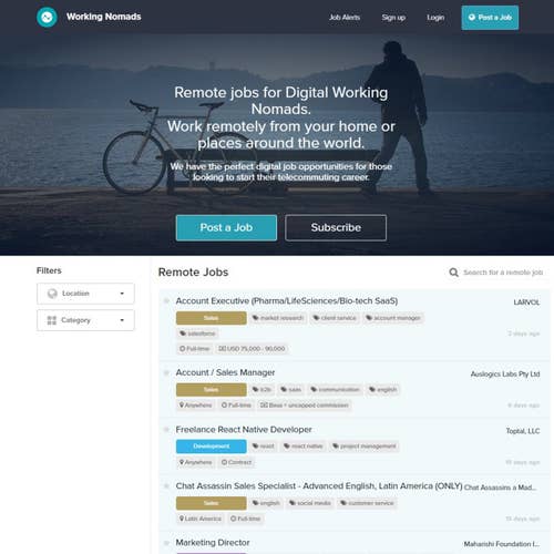 Working Nomads Working Nomads