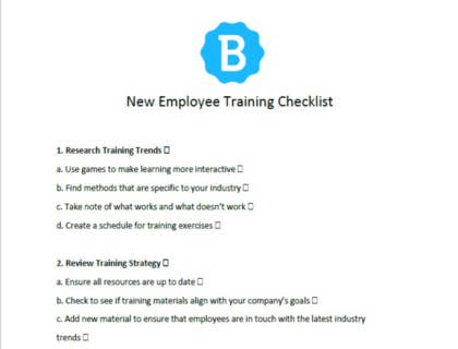 How to Train New Employees