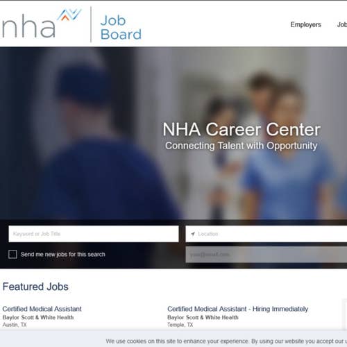 National Healthcareer Association Job Board