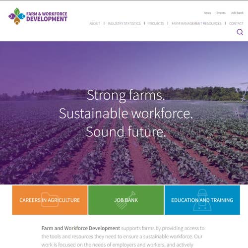 Farm and Workforce Development Job Bank