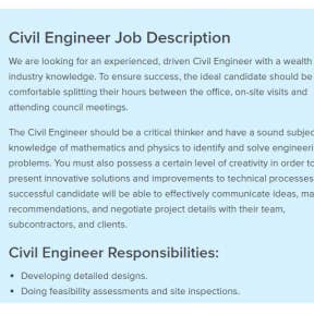 How to Find a Civil Engineer