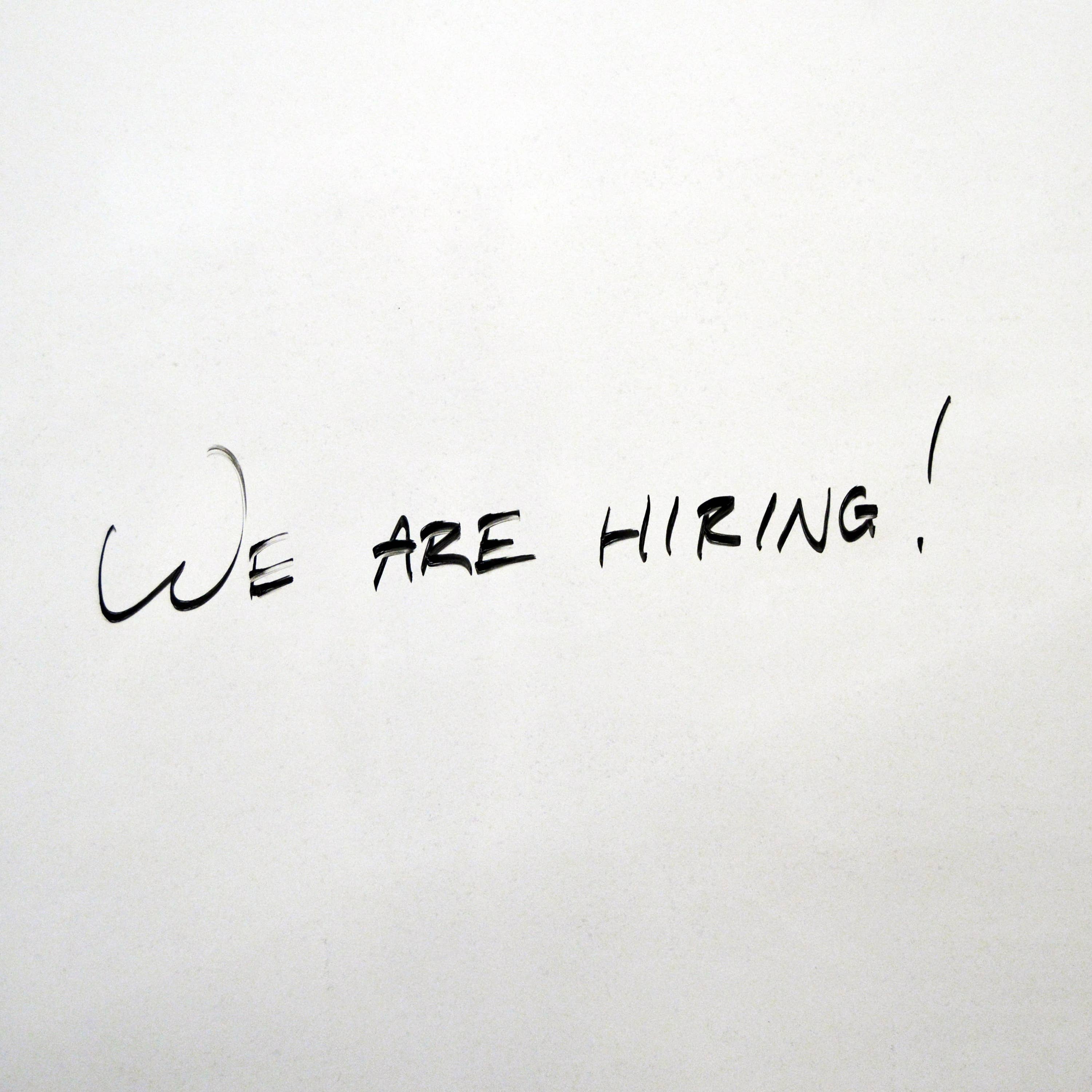We Are Hiring Images